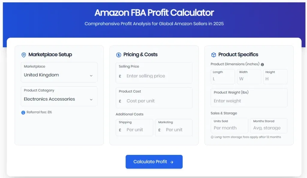 Amazon FBA Rate Card For UK & EU Sellers: September 2025 (Updated)
