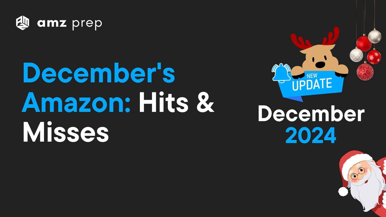 Amazon December 2024 Updates Recap: What's New for Sellers?