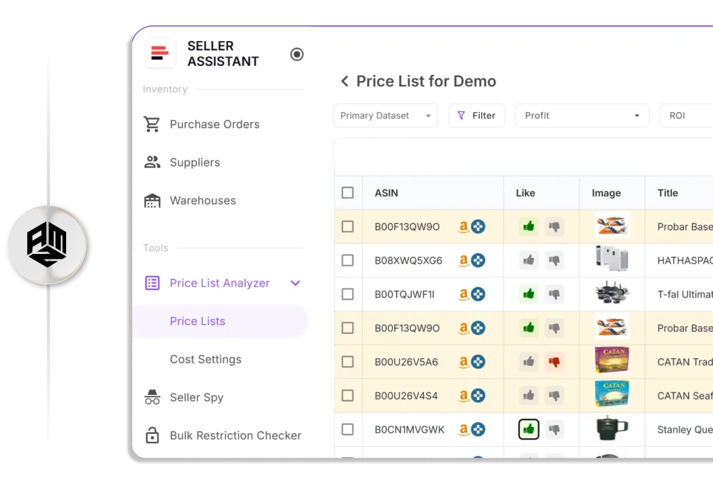 Seller Assistant Partnership | Amazon Product Research + AMZ Prep